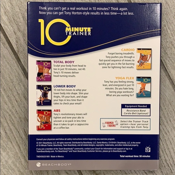 Beachbody | Media | Beachbody Minute Trainer Dvd Workout Set | Poshmark